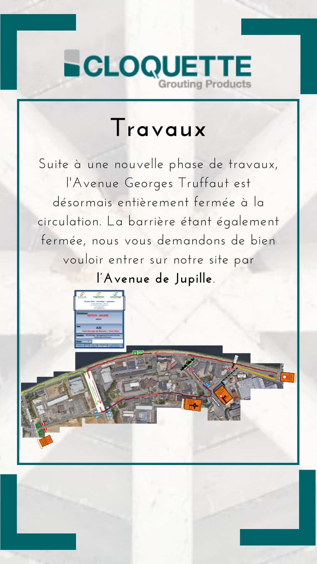 Groutex 603 : votre mortier de scellement sans retrait - Cloquette
